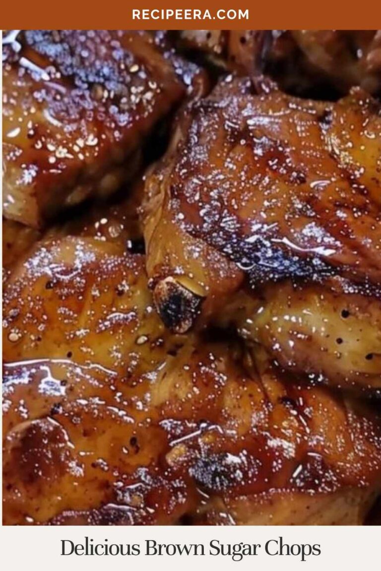 Delicious Brown Sugar Chops | Recipeera