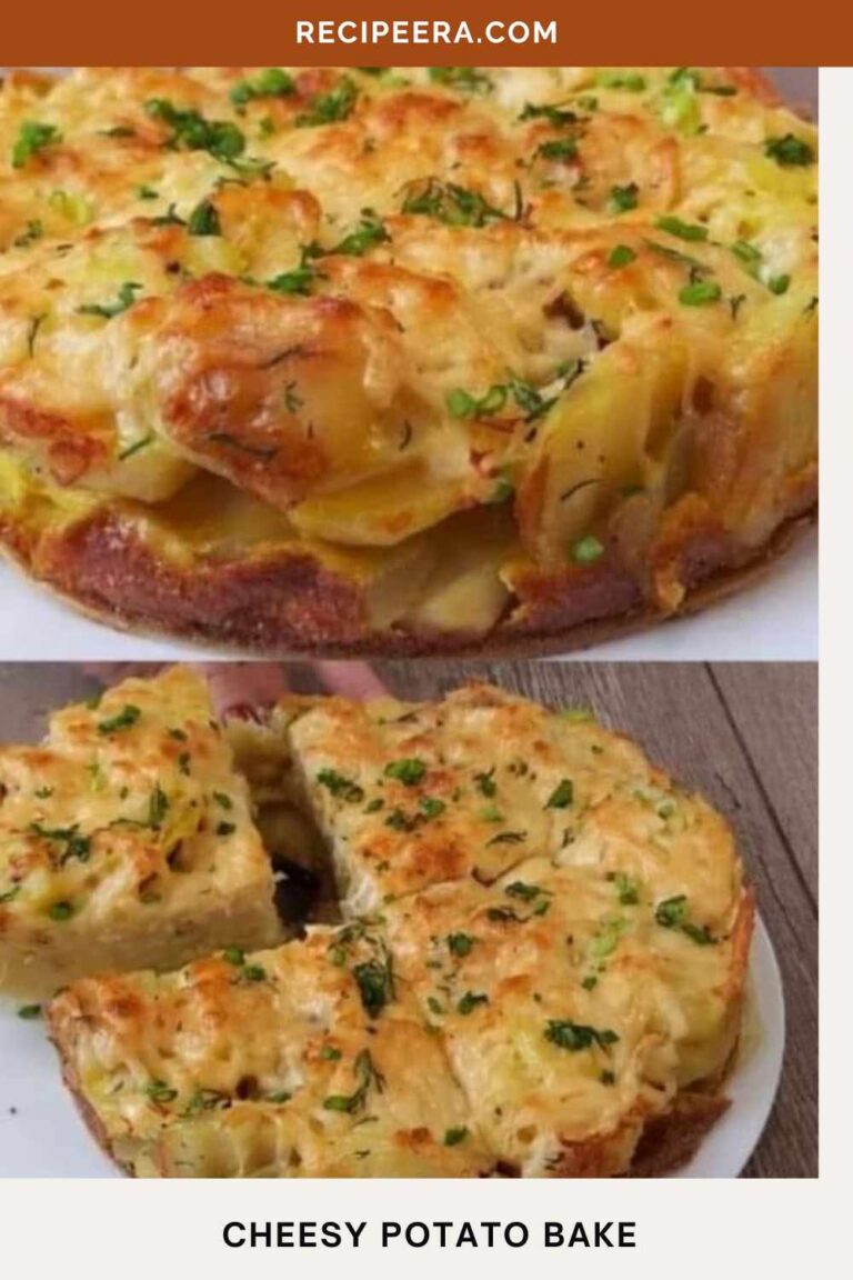 Cheesy Potato Bake | Recipeera
