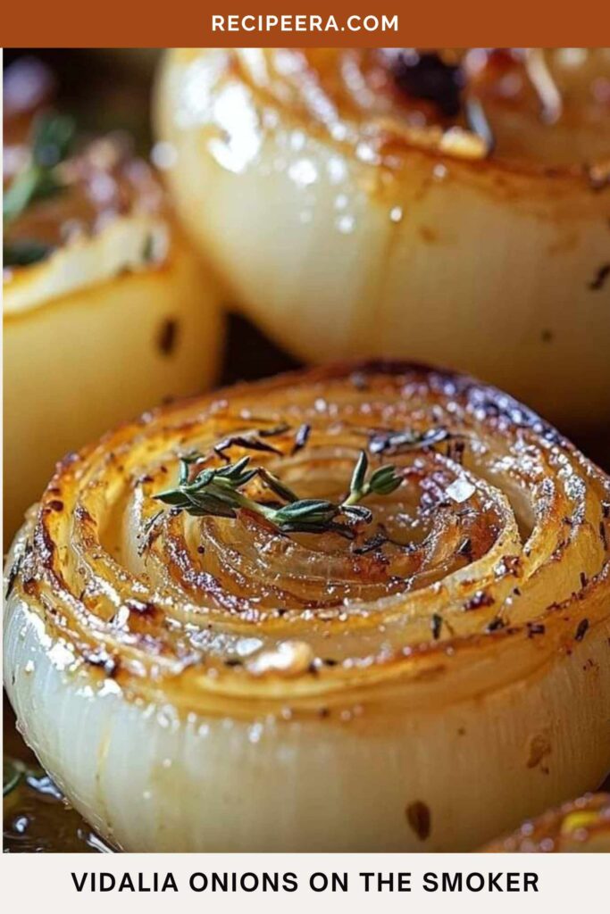 Vidalia Onions On The Smoker Recipeera