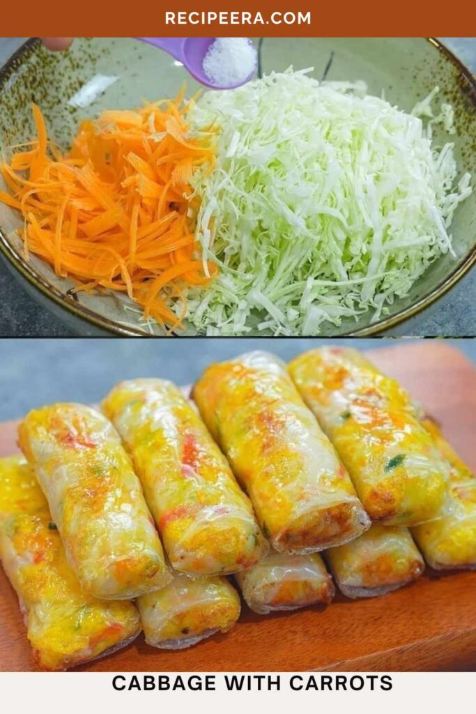 Cabbage with Carrots | Recipeera