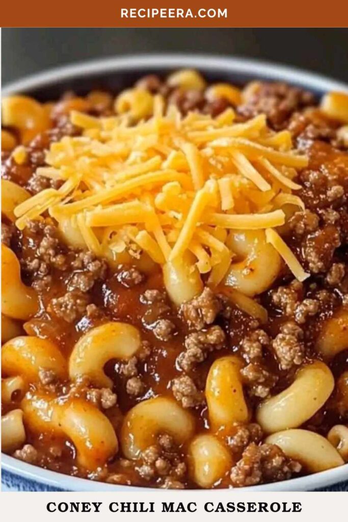 Coney Chili Mac Casserole | Recipeera
