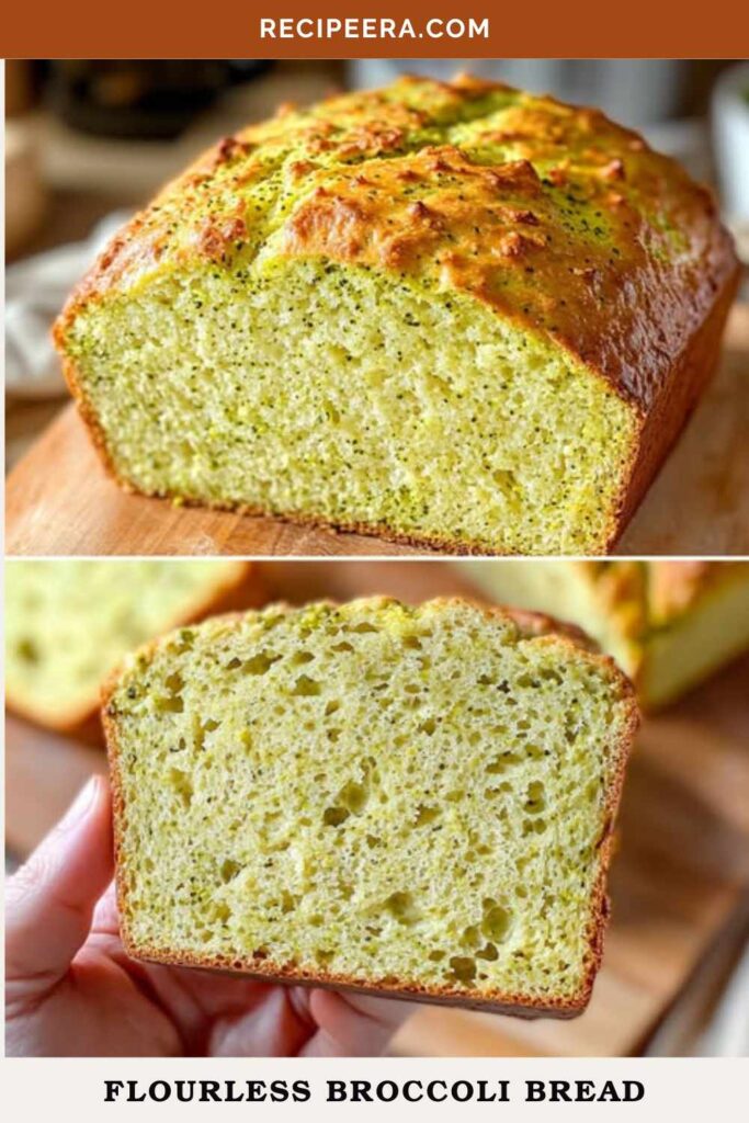Flourless Broccoli Bread | Recipeera