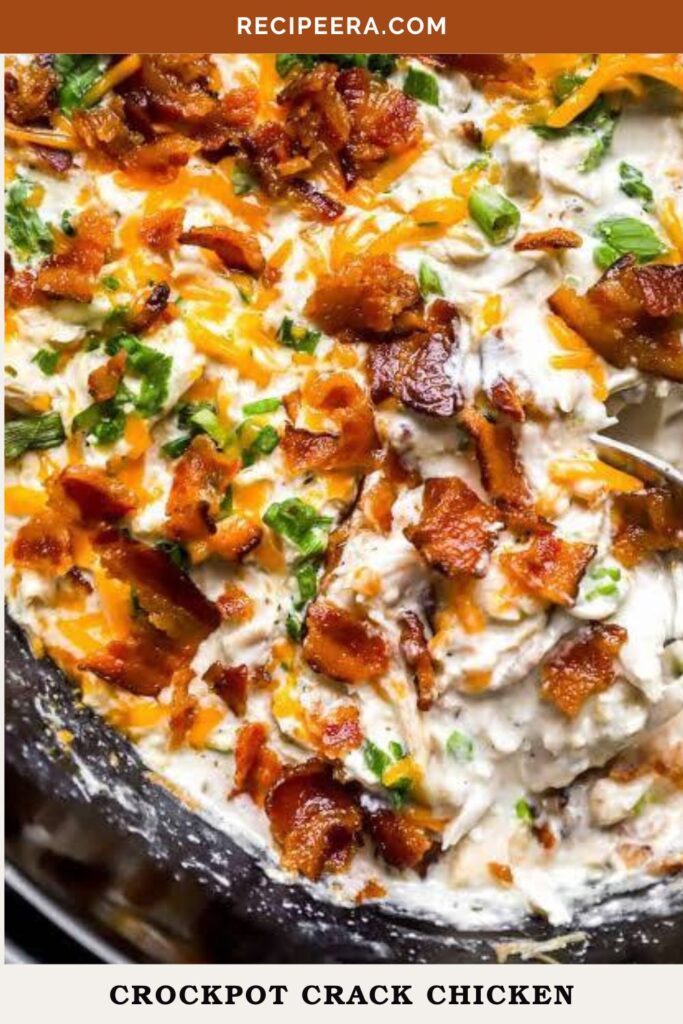 Crockpot Crack Chicken Recipe | Recipeera
