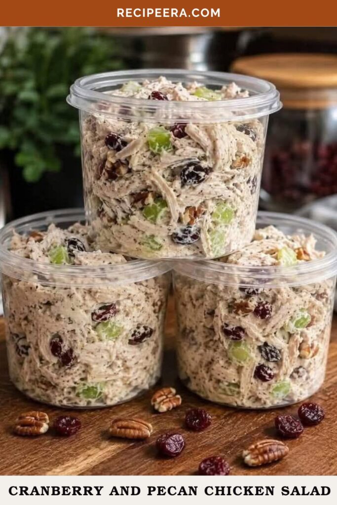 Cranberry and Pecan Chicken Salad | Recipeera